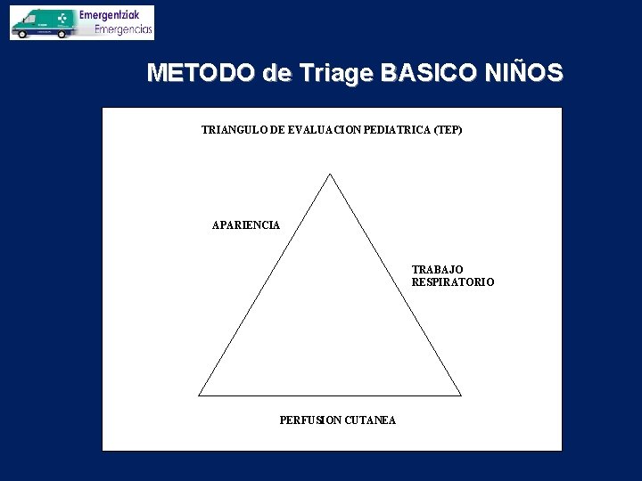 Triage extrahospitalario Isabel Castelo Emergencias de Osakidetza COLABORAR