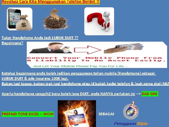 Revolusi Cara Kita Menggunakan Telefon Bimbit Tukar Handphone