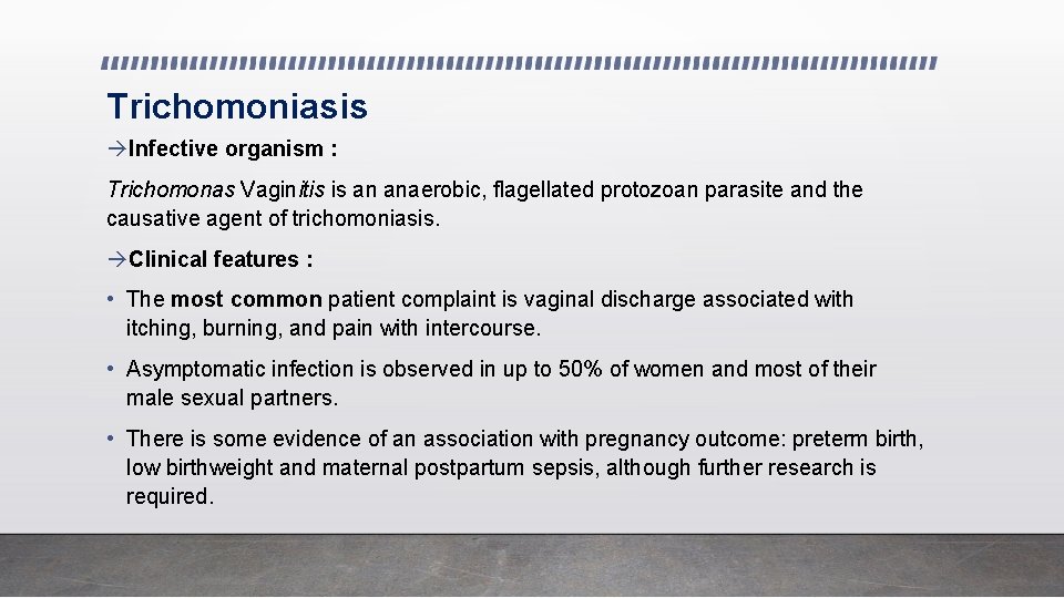 Sexually Transmitted Diseases Chlamydia Gonorrhoea Trichomoniasis ...