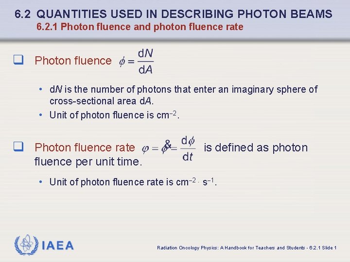 Chapter 6 External Photon Beams Physical Aspects Set