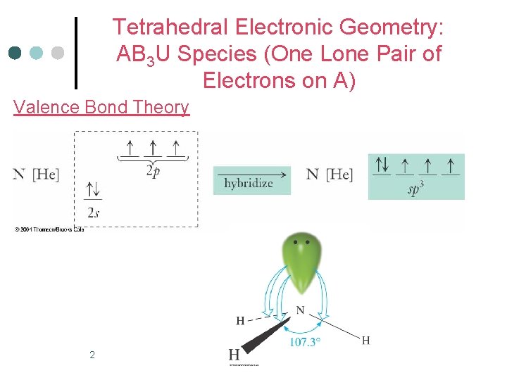 Tetrahedral Electronic Geometry AB 3 U Species One