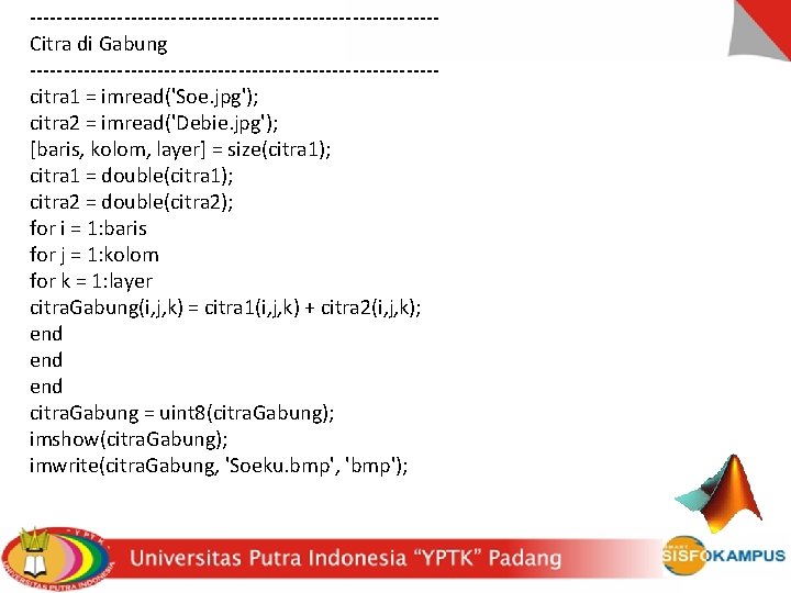 di UPI CONVENTION CENTER UPICC UNIVERSITAS PUTRA INDONESIA