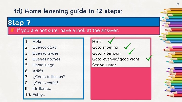 Effective independent vocabulary revision in MFL from drilling
