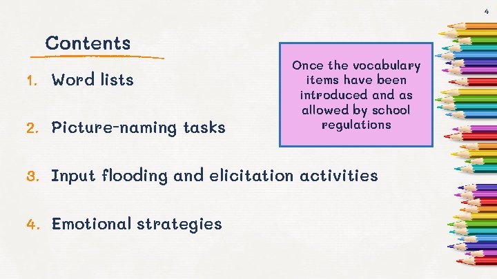 Effective independent vocabulary revision in MFL from drilling