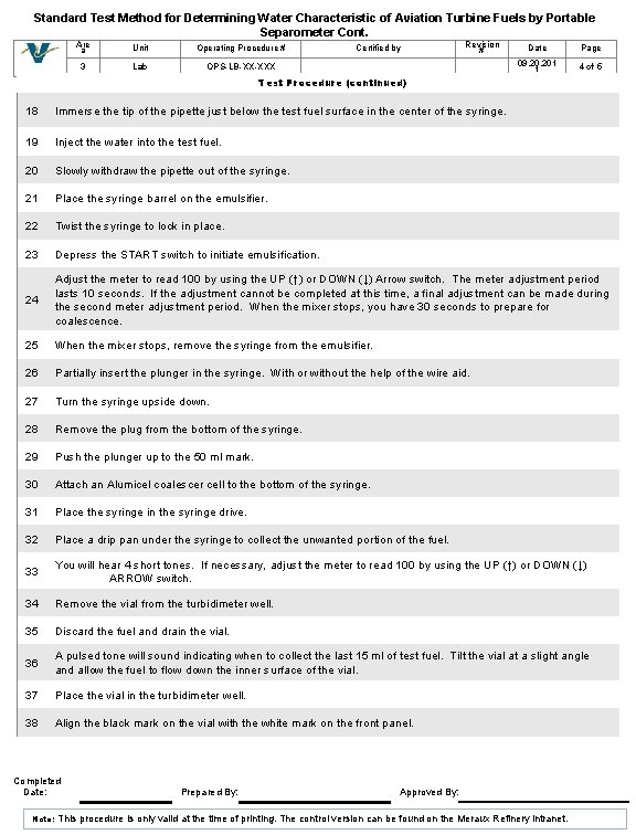 Standard Test Method for Determining Water Characteristic of