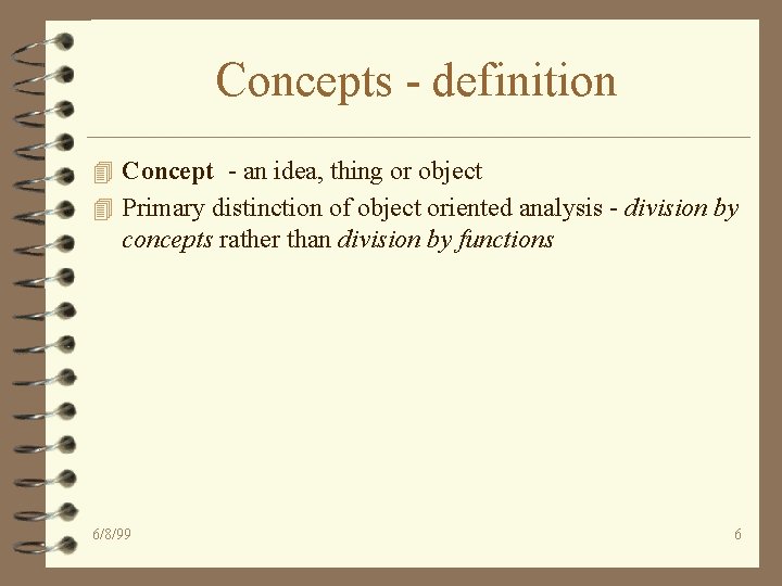 Analysis Tuesday 091499 Revised September 11 2000 APM