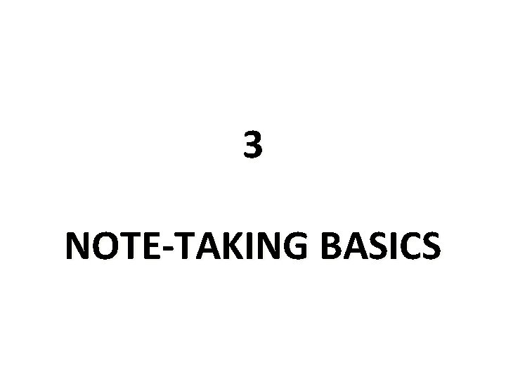 LECTURE COMPREHENSION NOTETAKING 1 PRECOURSEWORK EVALUATION 2 LOOKING
