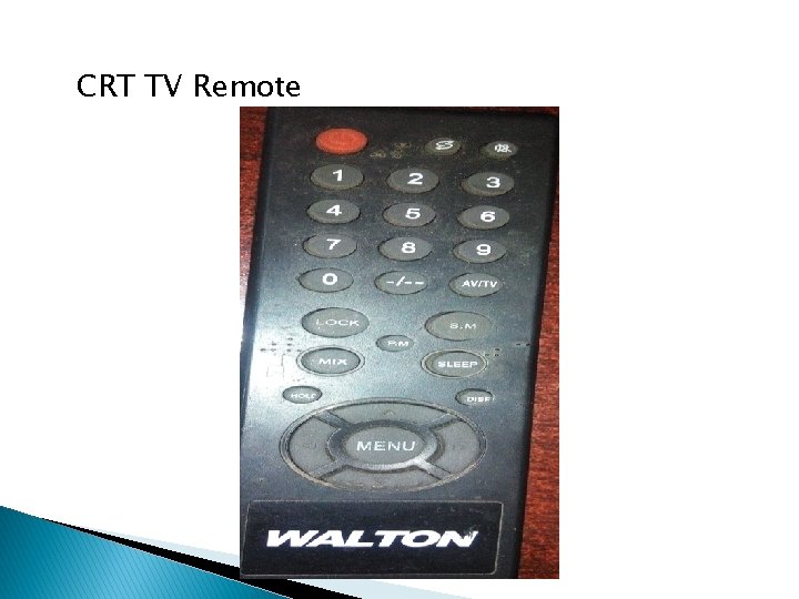 Product Knowledge Television 04 types TV 01 CRT