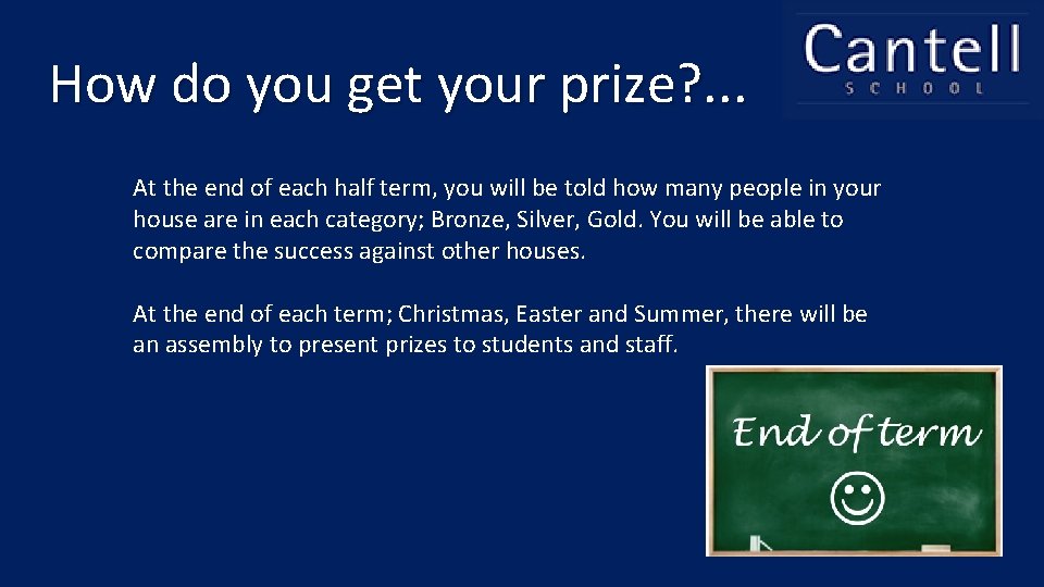 New House Point Rewards System What you need