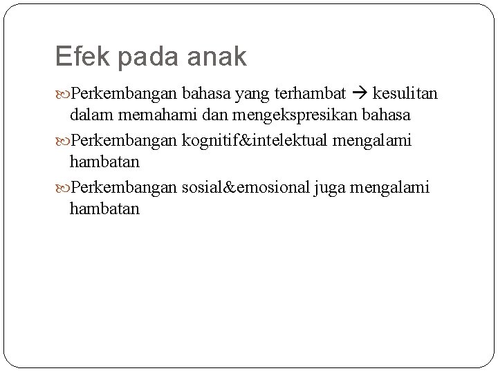 KLASIFIKASI ANAK BERKEBUTUHAN KHUSUS Oleh Ika Febrian K