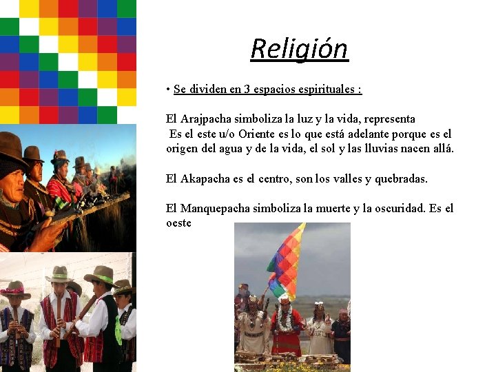 Aimaras Integrantes Jorge Perell Daniel Vera Profesora Carolina