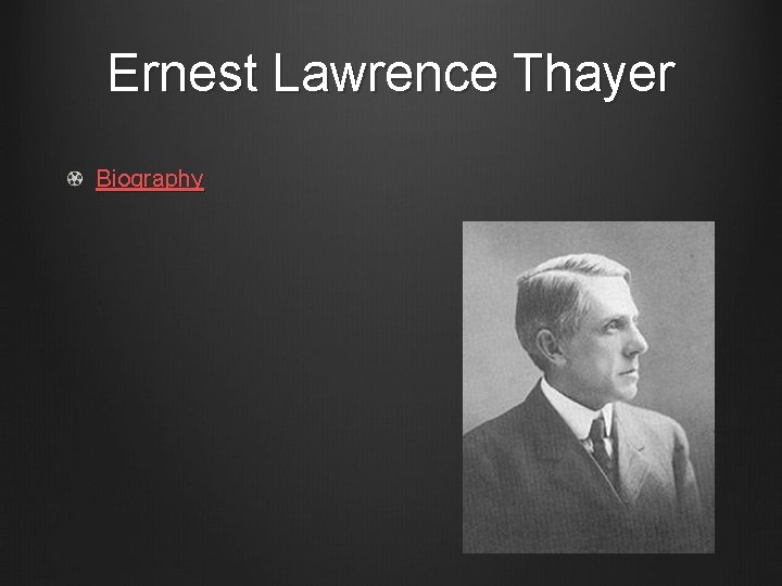 Casey at the Bat Ernest Lawrence Thayer Epic