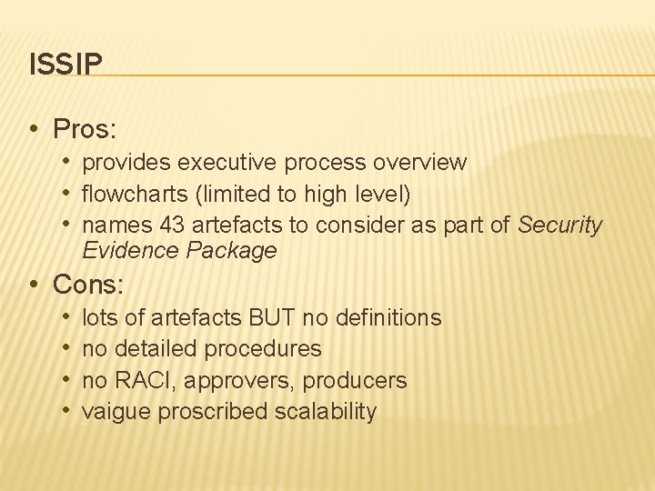 SYSTEMS SECURITY LIFECYCLE SSLC ITSG33 Practical Implementation Colin