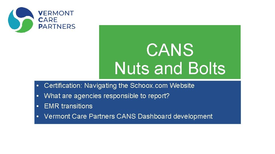 CANS Nuts and Bolts Certification Navigating the Schoox