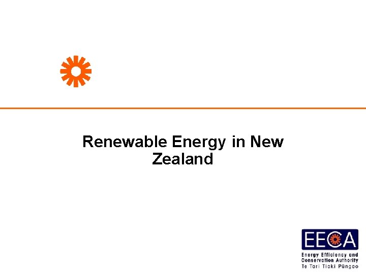 Renewable Energy in New Zealand Total Primary Energy