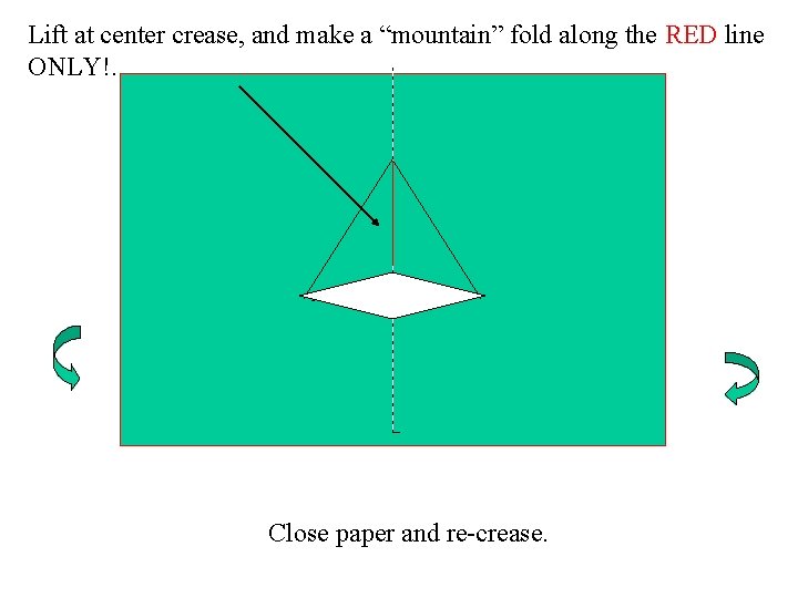 Its PopUp Time Technique 1 Angle of Crease