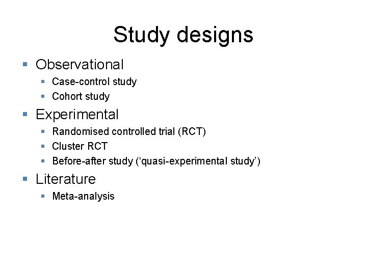 Introduction to epidemiology and infection Jon Otter Ph