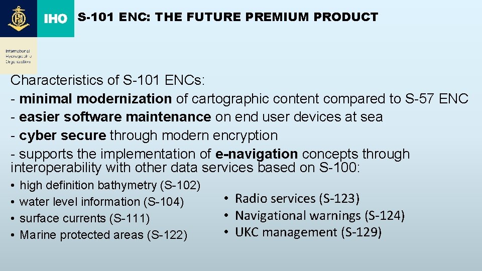 Roadmap for the S100 Implementation Abri Kampfer International