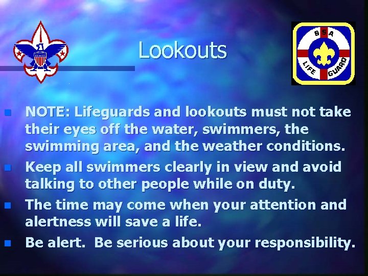 Safe Swim Defense BSA Lifeguard Training 2000 Ray
