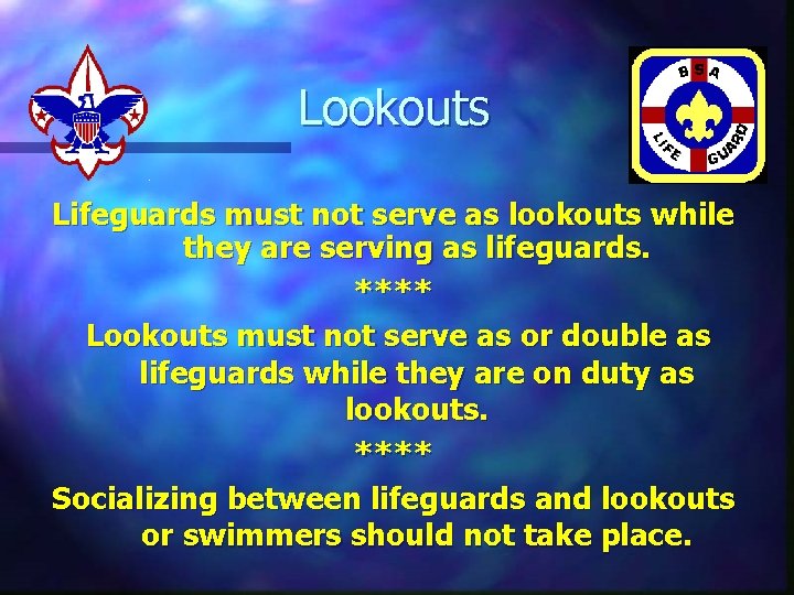 Safe Swim Defense BSA Lifeguard Training 2000 Ray