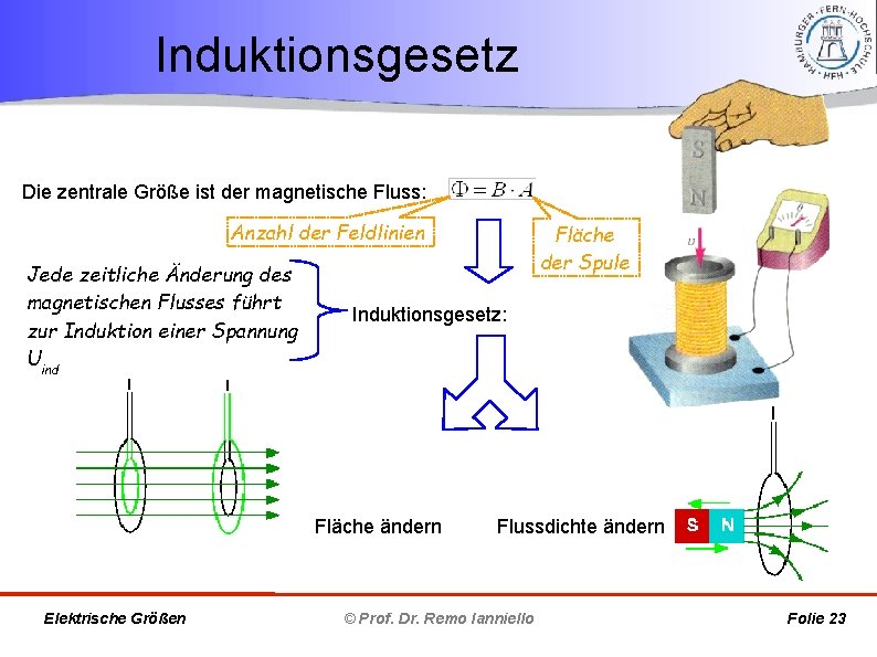 Felder Elektrische Gren Prof Dr Remo Ianniello Ziele