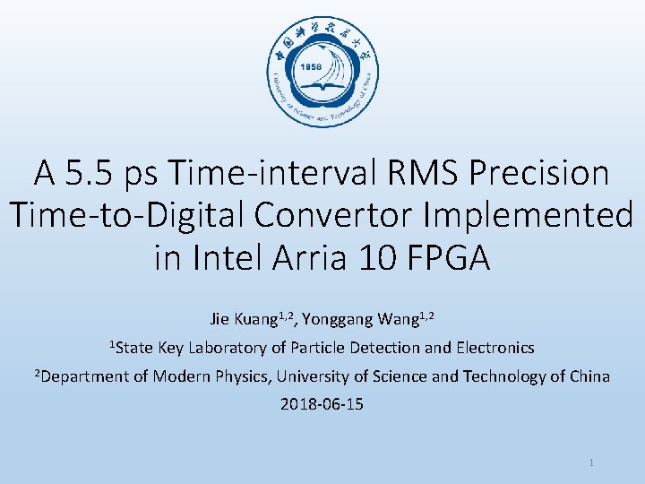 A 5 5 ps Timeinterval RMS Precision TimetoDigital
