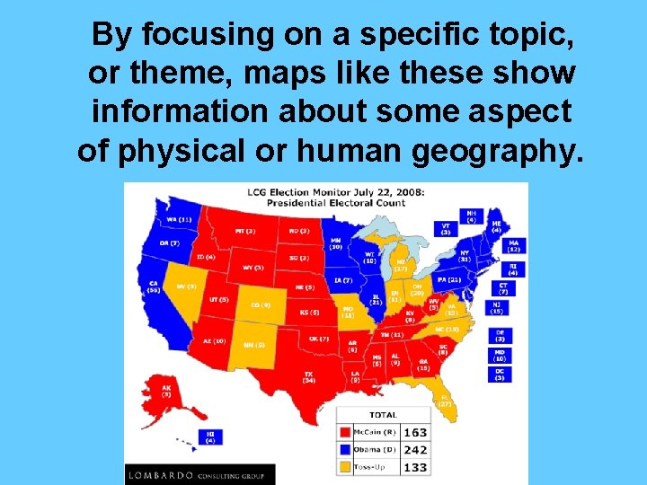 Thematic Maps Presentation created by Robert L Martinez