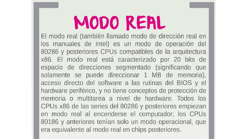 Comunicacin interna del computador Monoprogramacin de particiones fijas