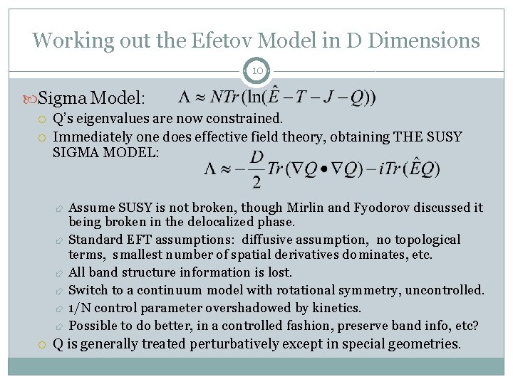 Three Alternative Sigma Models of Disorder and Their