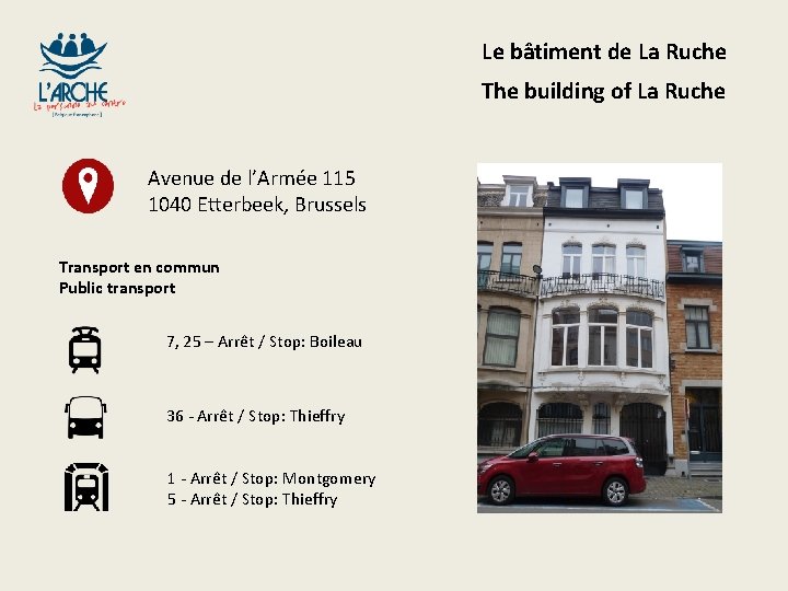 Bienvenue La Ruche Welcome to La Ruche Le