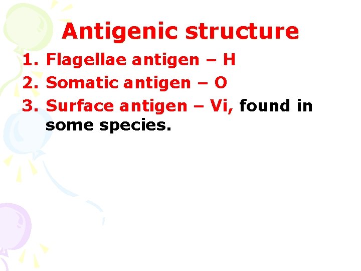 Enterobacteria Biological characteristic and classification of genera ...