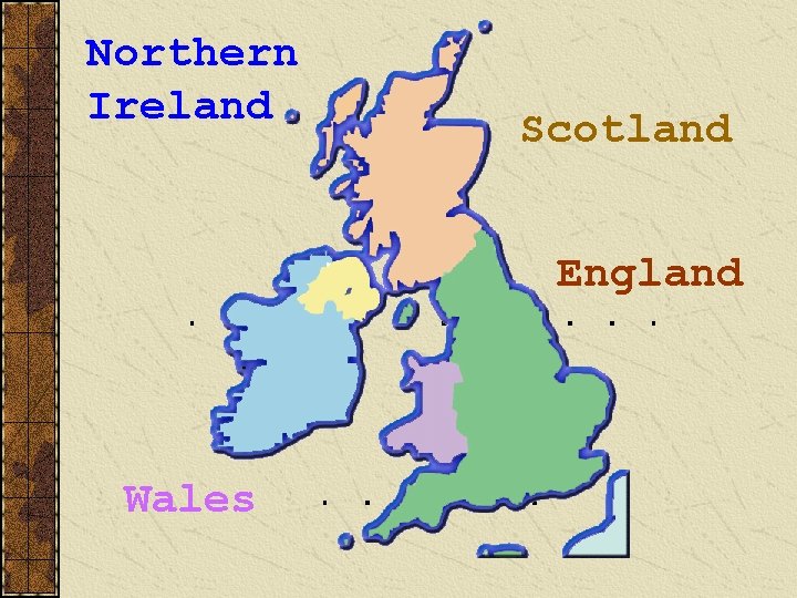 WELCOME TO GREAT BRITAIN British Symbols Northern Ireland