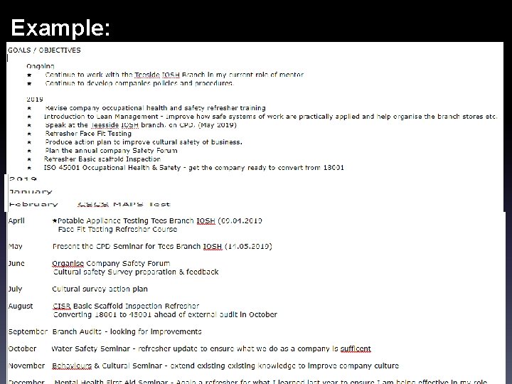 Updating My IOSH CPD Tees IOSH Branch 10
