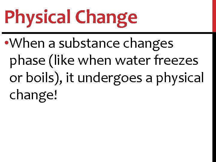 SECTION 2 PROPERTIES OF MATTER Warmup Panning for