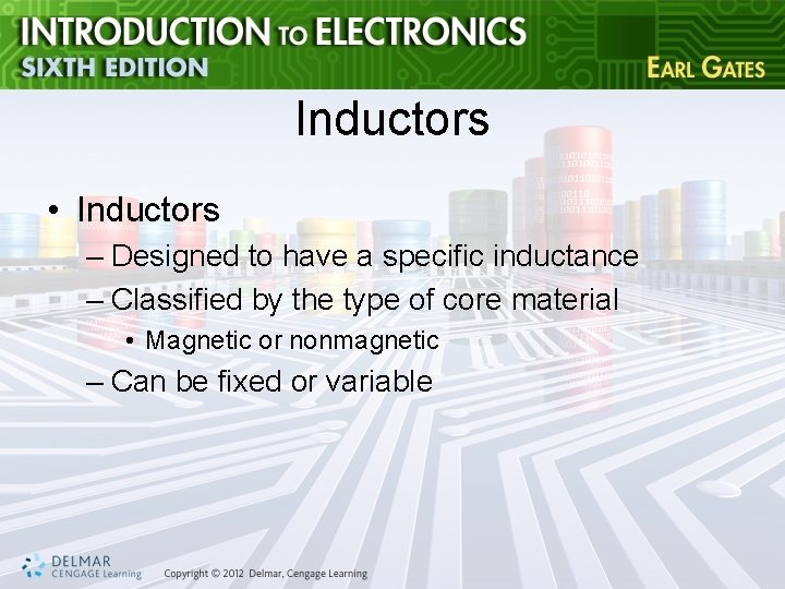 Chapter 10 Inductance Objectives After completing this chapter