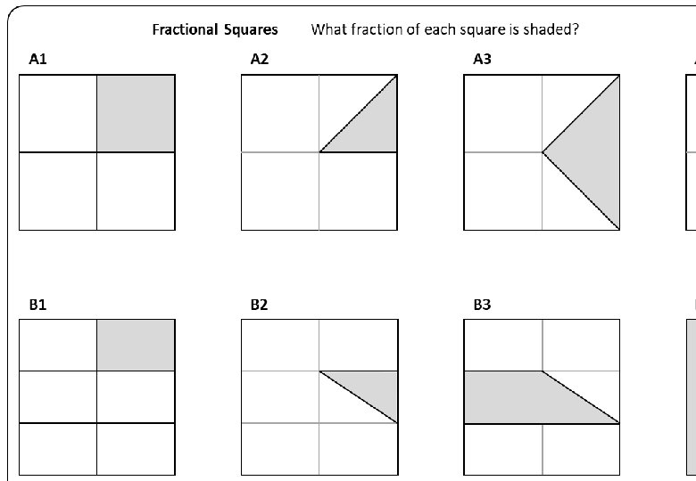 Fractions Introduction Worksheet B The worksheet is in