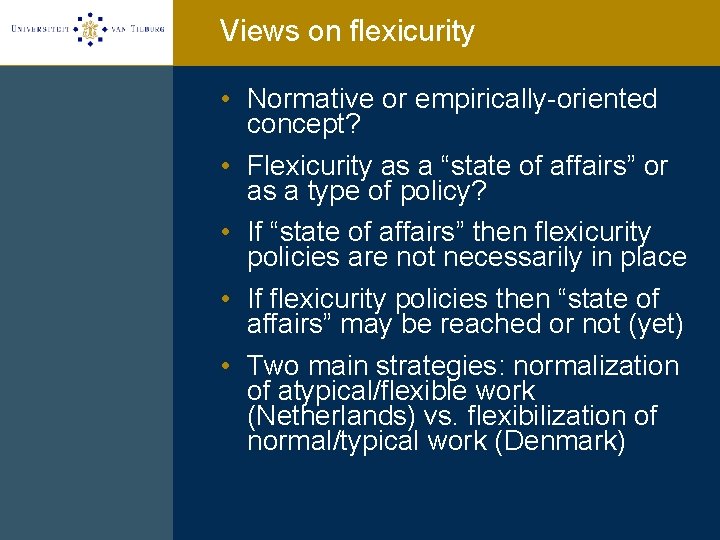 Flexicurity how can it be conceptualised and measured