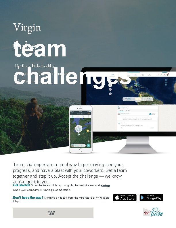 Virgin Pulse team Up for a little healthy
