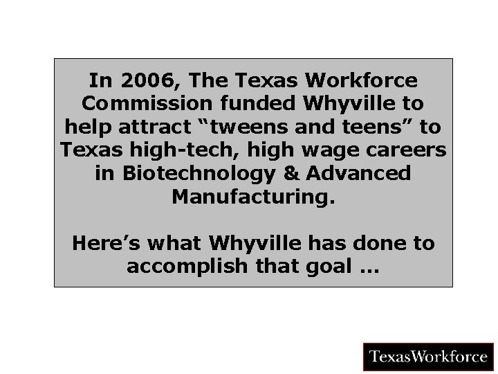 The LearningBased Virtual World Career Exploration in Whyville