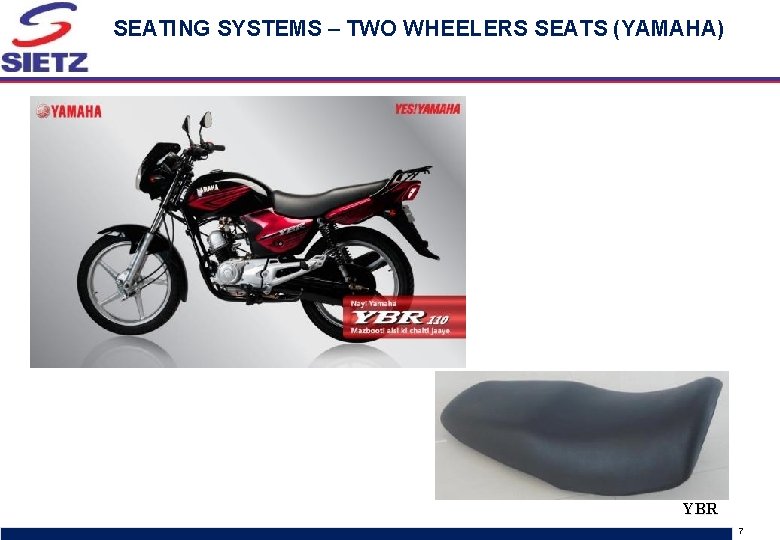 SEATING SYSTEMS TRACTOR CONSTRUCTION EQUIPMENT TWO WHEELERS SEATS