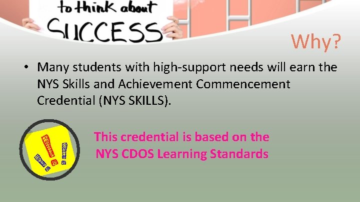 WorkBased Learning for Students with High Support Needs