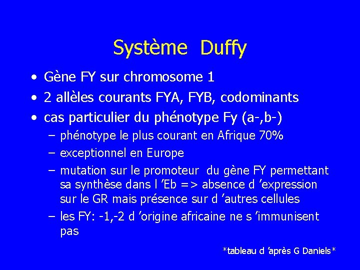 LES GROUPES SANGUINS ERYTHROCYTAIRES Dr Sylvie Gross responsable