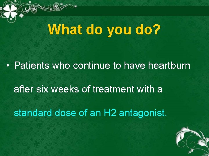 Gastroesophageal Reflux Disease GERD Questions Answers Iranian College