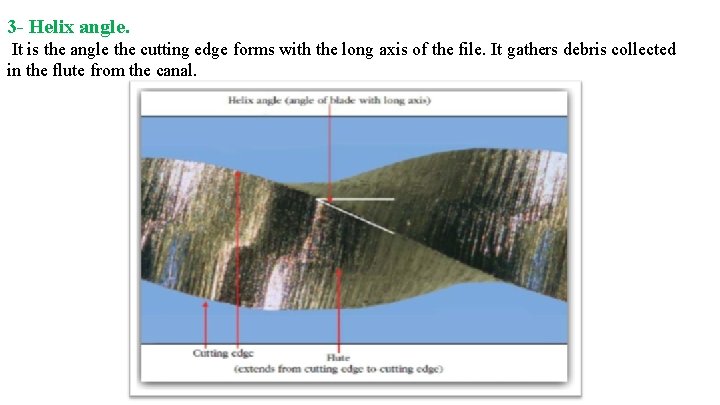 Endodontics Lecture 3 Intracanal Instruments By Abdullah Mohammed