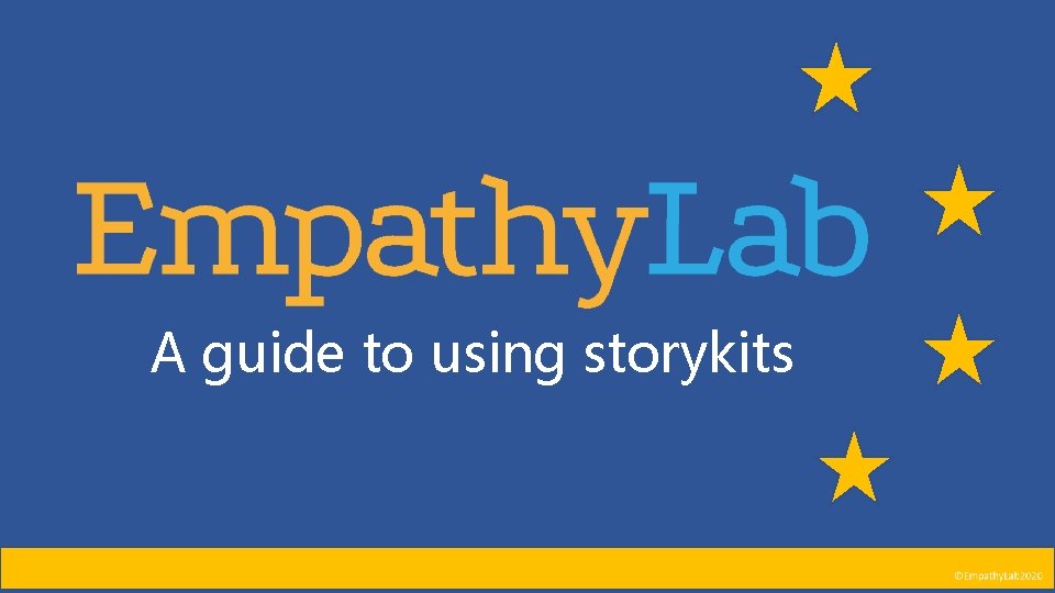 A guide to using storykits Storykits use stories
