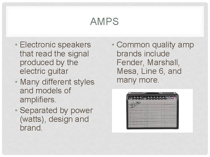 THE ELECTRIC GUITAR HISTORY Invented in 1931 the