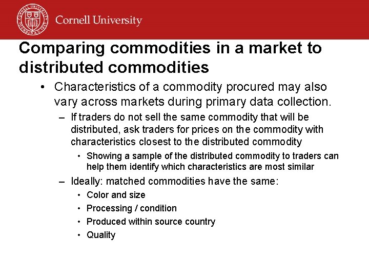 Local and Regional Procurement Learning Alliance 5 Market