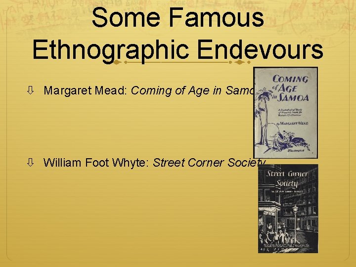 Ethnography in the Social Studies Classroom Tips for