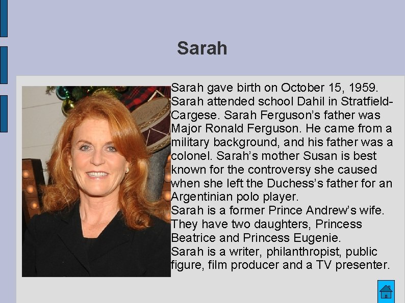 The genealogical tree of the British Royal family