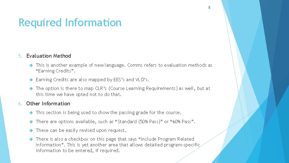 Comms Training Course Outline Mapping and Management System